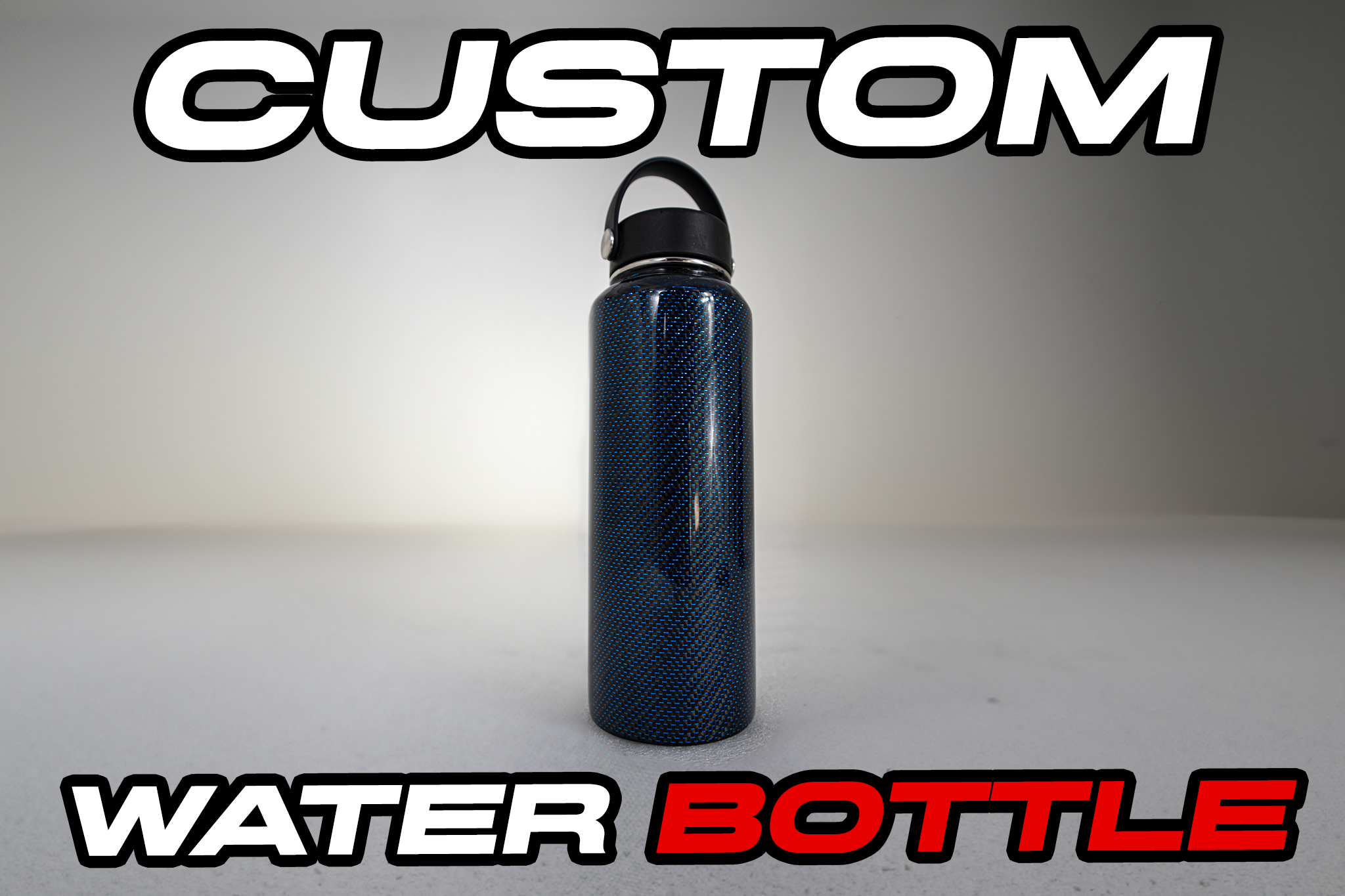 Custom Carbon Water Bottle – Thecarbonhat.com