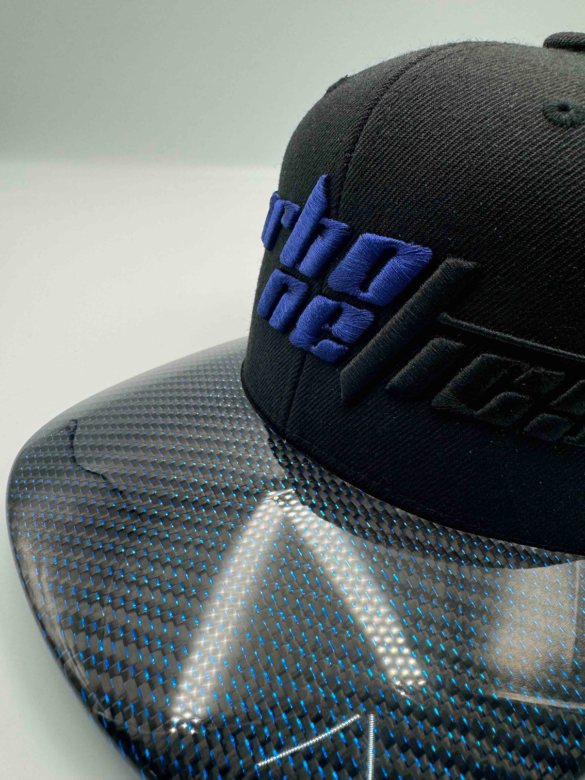 Blue Carbon Fiber Hat – Thecarbonhat.com